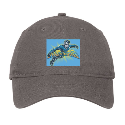 Man, Nightwing Burst Adjustable Cap By Pixelflow - Hatpublic