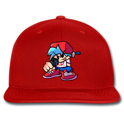 Boyfriend Fnf Detailed Version Fnf Printed Hat By Craftify - Hatpublic