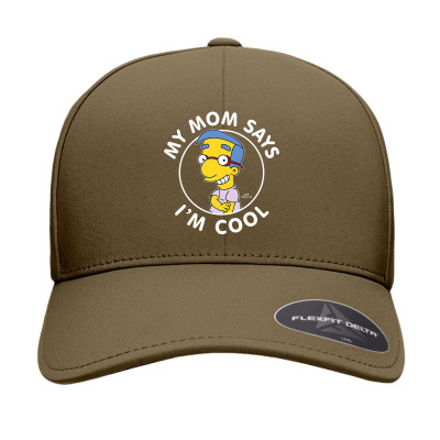 The Simpsons Milhouse My Mom Says I'm Cool V1 Seamless Cap By ...