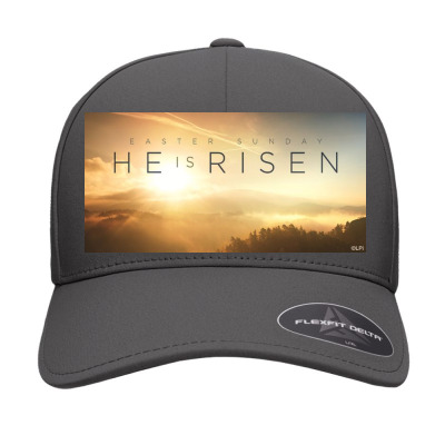 Holy Week And Easter Services, Easter Sunday He Is Risen Seamless Cap ...