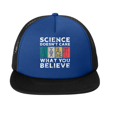 Science Cool Science Art For Scientist Science Lovers 271 Foam Snapback ...