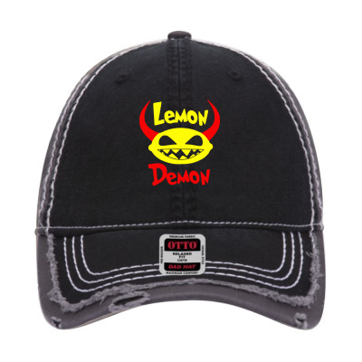 Lemon Demon Distressed Cap By Artmosaic - Hatpublic