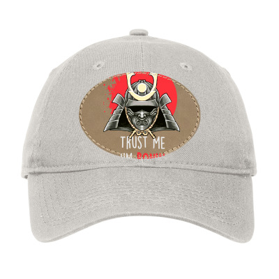 Ronin Adjustable Cap - Leatherette Patch By Artmosaic - Hatpublic