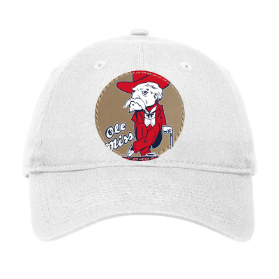 Vintage Colonel Reb Mascot T Shirt Adjustable Cap - Leatherette Patch ...