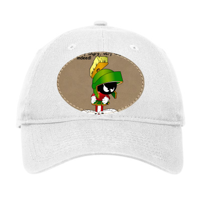 Marvin The Martian Looney Toons Adjustable Cap - Leatherette Patch By ...