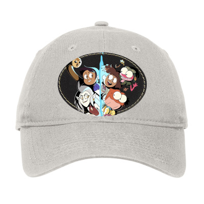 The Owl House And Amphibia Adjustable Cap - Leatherette Patch By ...