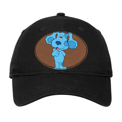 Blues Clues Adjustable Cap - Leatherette Patch By Craftify - Hatpublic