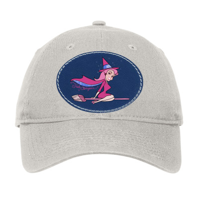 Bewitched Jem Adjustable Cap - Leatherette Patch By Pixelflow - Hatpublic