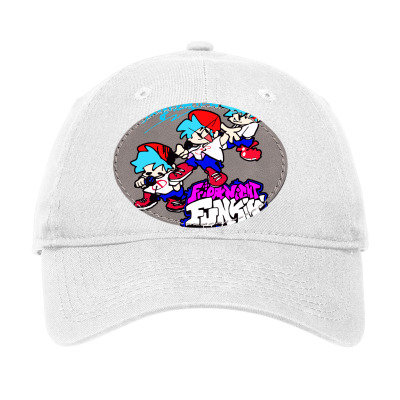 Friday Night Funkin Boyfriend Adjustable Cap - Leatherette Patch By ...
