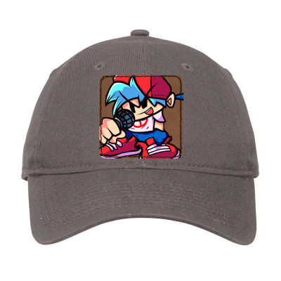 Boyfriend Fnf Detailed Version Fnf Adjustable Cap - Leatherette Patch ...