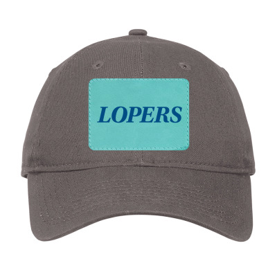 The Unk Lopers Adjustable Cap - Leatherette Patch By Artmosaic - Hatpublic