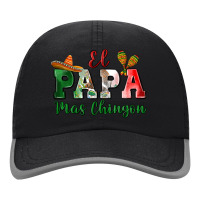 El Papa Mas Chingon Running Hat By Maliassmallbusiness - Hatpublic