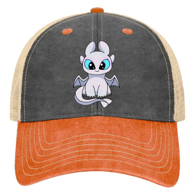 Light Fury Toothless Old Favorite Trucker Cap By Artmosaic - Hatpublic
