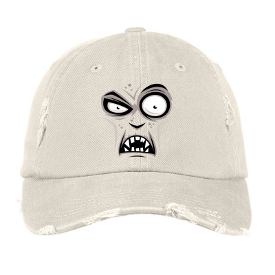 Nosferatu Vampire Face Vintage Cap By Fizzgig - Hatpublic