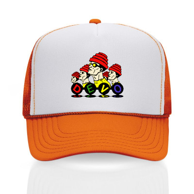 Devo Retro High Crown Trucker Hat By Craftify - Hatpublic