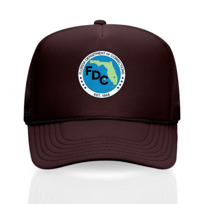 Florida Department Of Corrections High Crown Trucker Hat By Snappyart ...