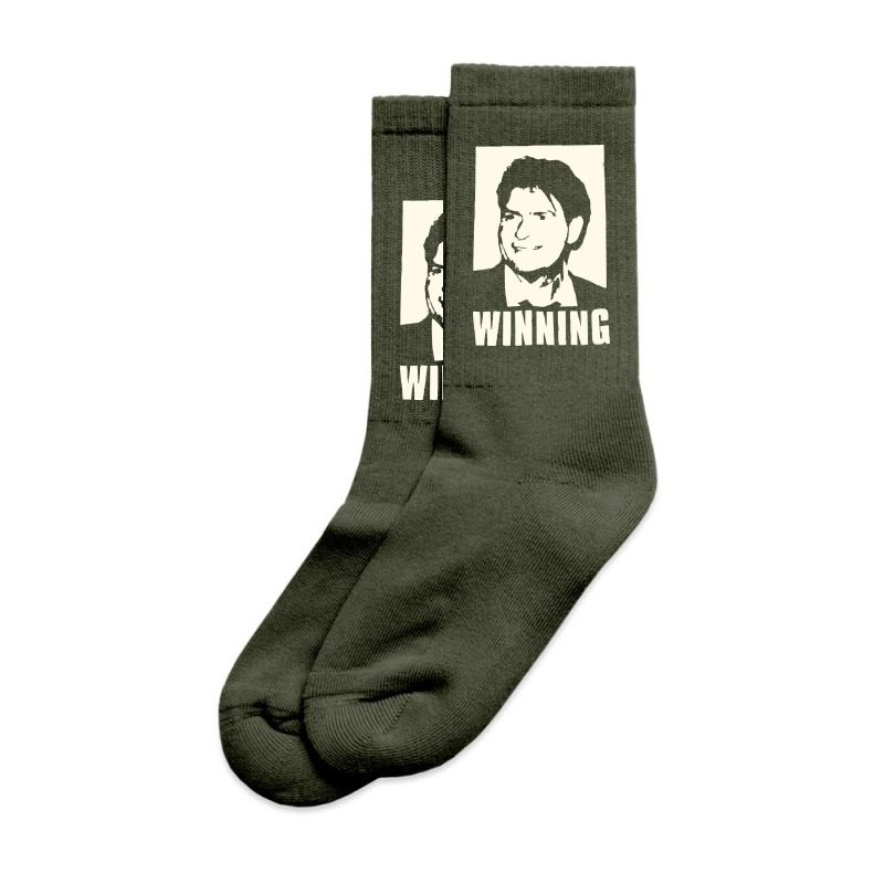 Charlie Sheen Winning Official Relax Socks By Designpulse - Hatpublic