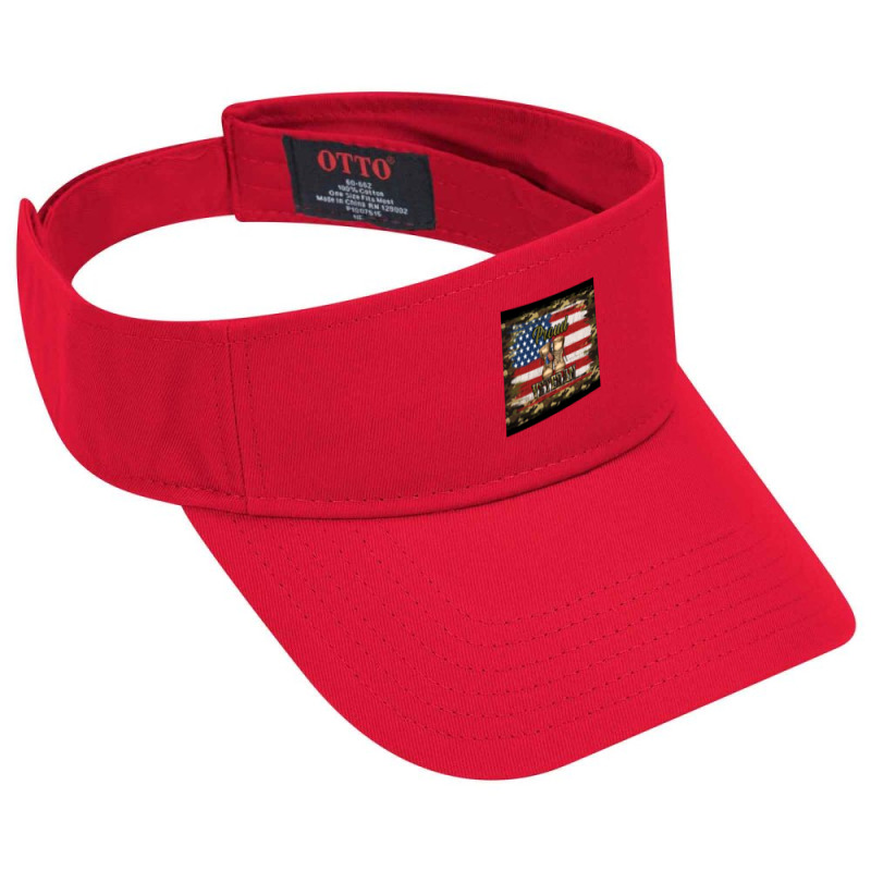 Proud Veteran Veterans Day Visor Hat By Jasminsmagicworld - Hatpublic