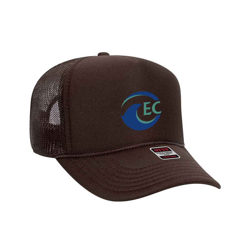 Eckerd College Tritons Foam Trucker Hat By Artmosaic - Hatpublic