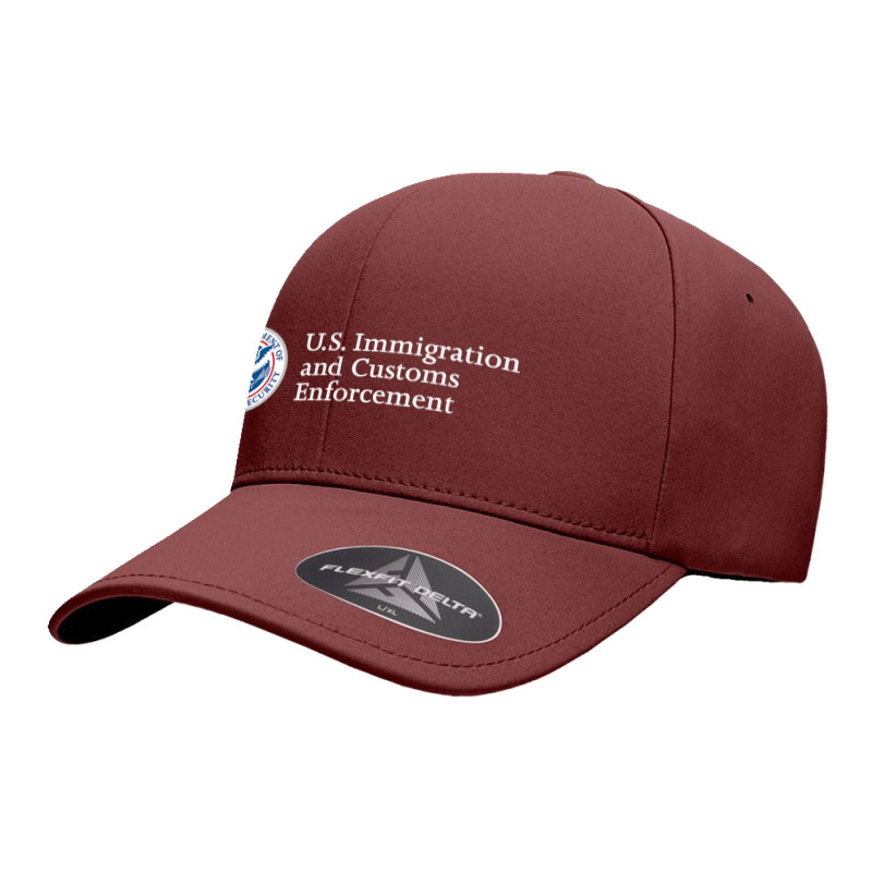 Immigration And Customs Enforcement Ice Homeland Security Seamless Cap ...
