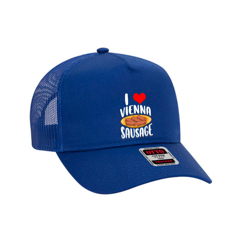 Vienna Sausage Cute Mesh Back Trucker Hat By Floraart - Hatpublic