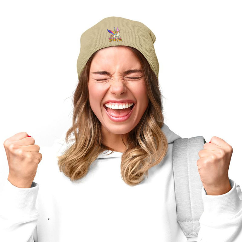 Womens She Ra And The Princess Of Power V Neck T Shirt 8'' Beanie By ...