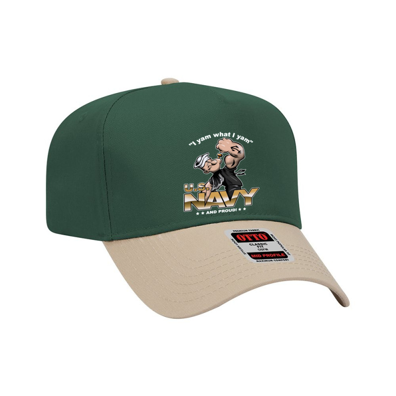 Popeye I Yam What I Yam Us Navy Adjustable Baseball Cap By Artchic ...