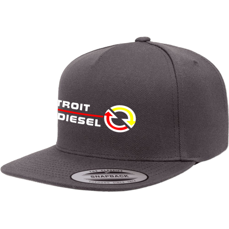Detroit Diesel 5 Panel Snapback Cap By Designpulse - Hatpublic